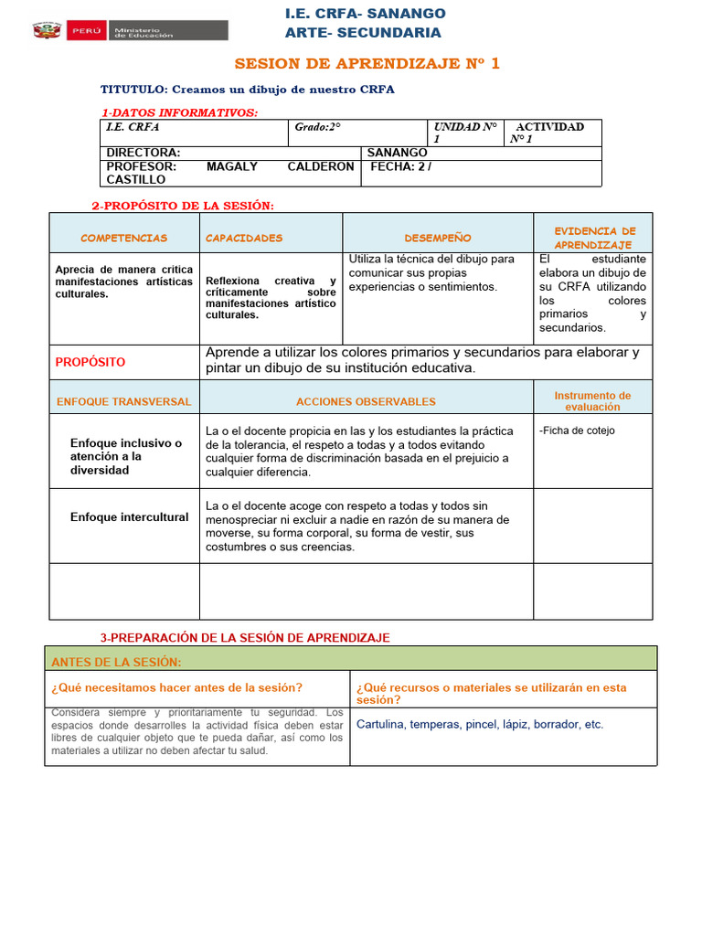 Act. 2 - Exp I - 1 - Arte | PDF | Aprendizaje | Maestros