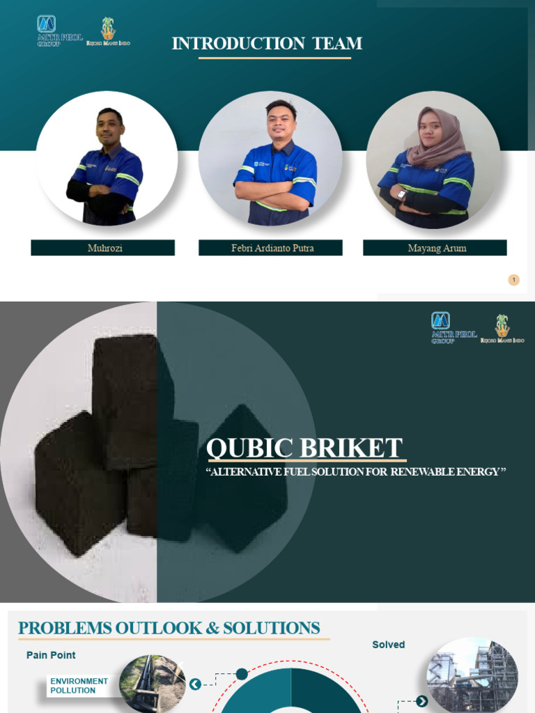 Qubic Briket | PDF | Environmental Technology | Energy And The Environment