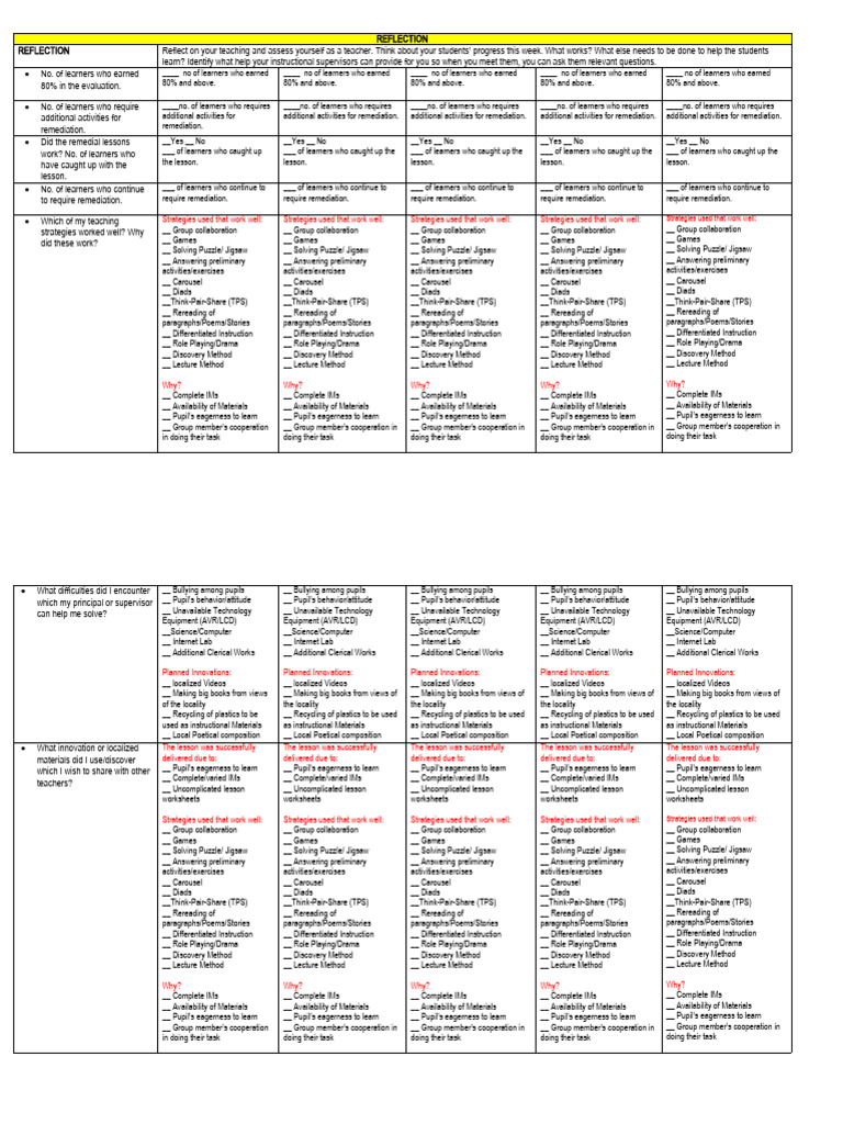 DLL Reflection Only | PDF | Learning | Behavior Modification
