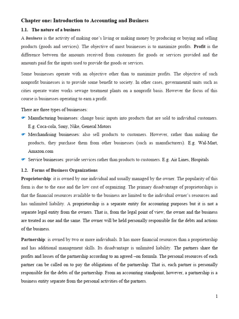 FOA I Handout | Download Free PDF | Debits And Credits | Equity (Finance)