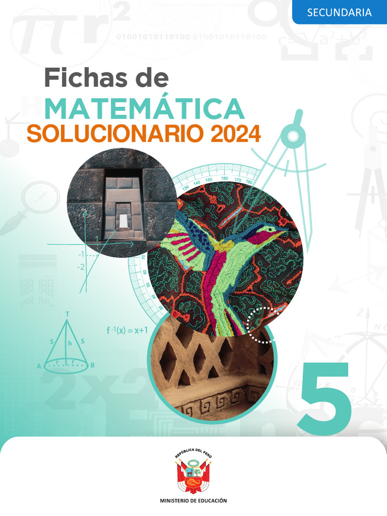 5º Cuadernillo 2024 Matemática - SOLUCIONARIO | PDF