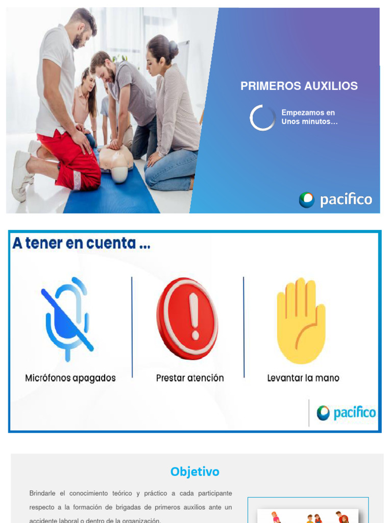 Primeros Auxilios - SPS | PDF | Reanimación cardiopulmonar | Primeros auxilios