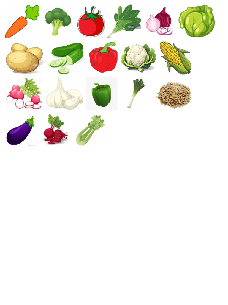 Verduras Pdf