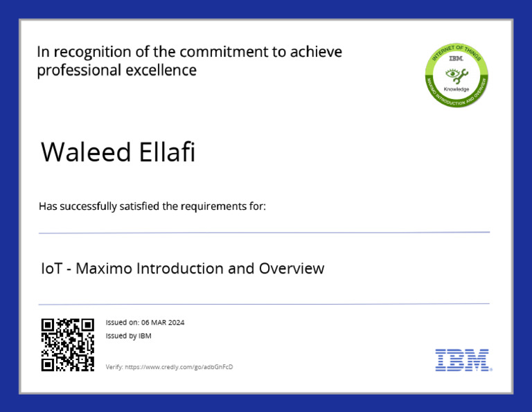 IoT & Maximo Overview | PDF