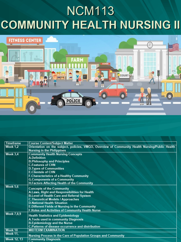 CHN2 Lecture Number 2 PDF | PDF | Demography | Epidemiology