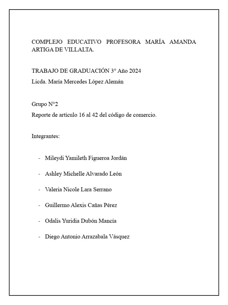 Trabajo de Graduación Tec Grupo | PDF | Sociedad de responsabilidad limitada | Sociedad