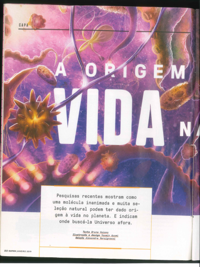 Origem Da Vida Na Terra - Super Jan2019 | PDF