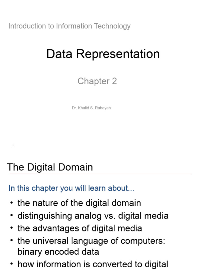 Data Representation | PDF | Pixel | Digital Data