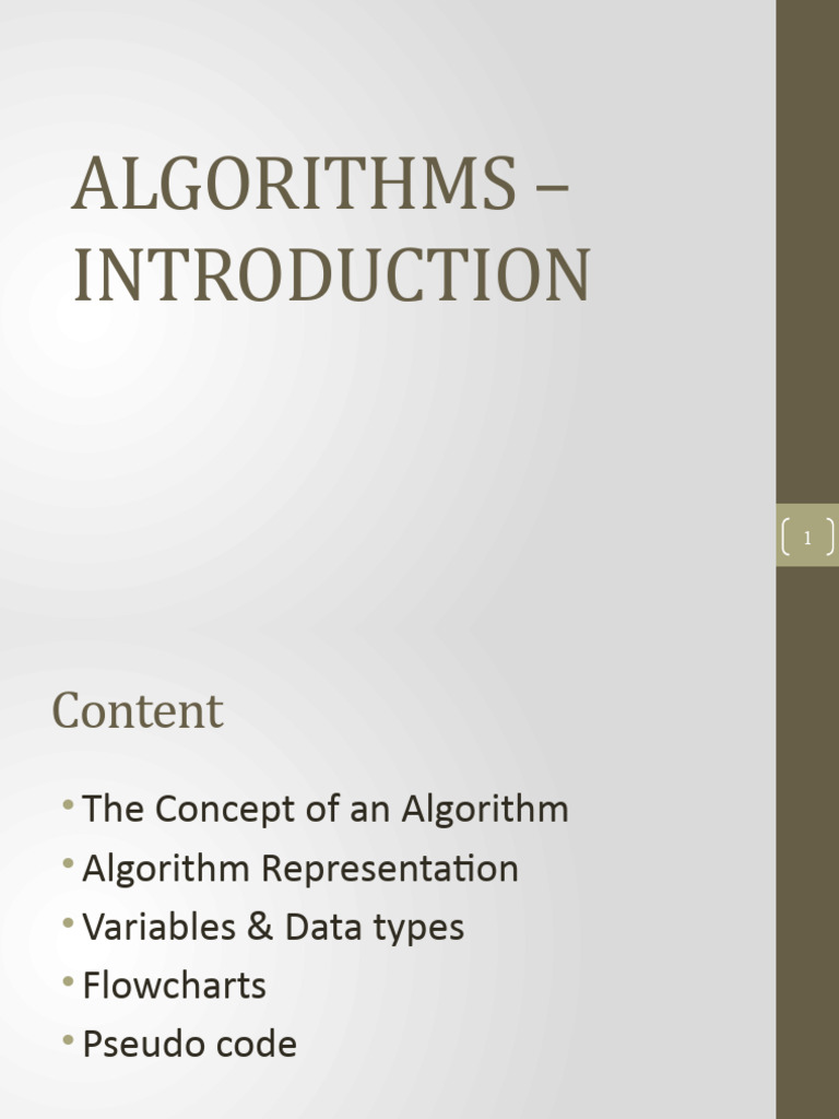 Algorithms And Flowcharts Pdf Algorithms Computing