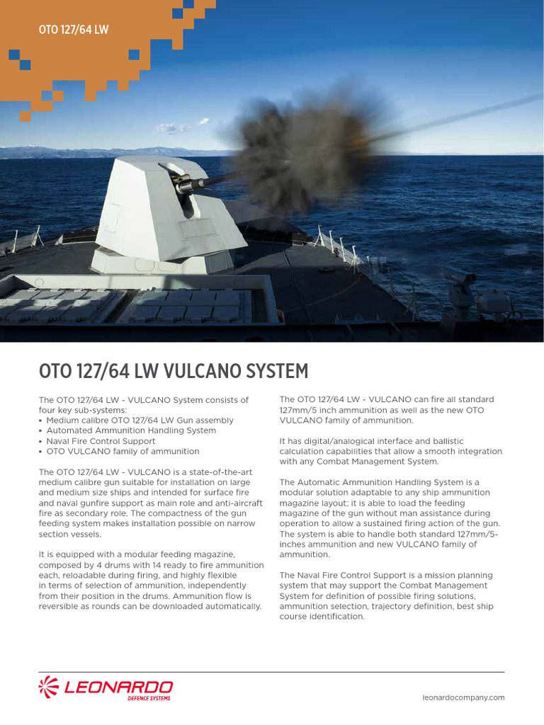 Naval Gun System Overview | PDF | Fire Control System | Ammunition
