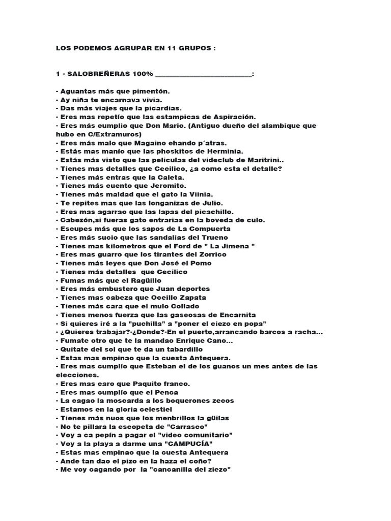 Dichos y Refranes 2 | PDF