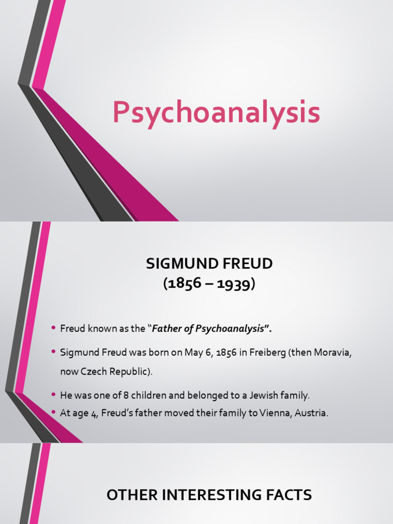 Psychoanalysis | PDF | Id | Unconscious Mind