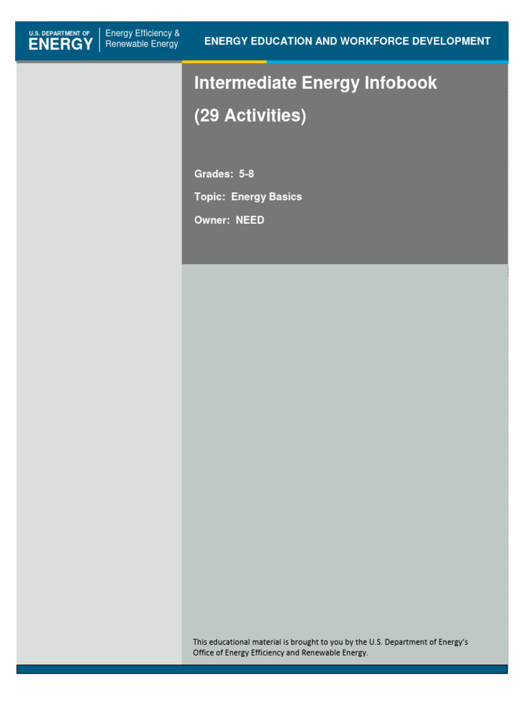 Basics Intermediateenergyinfobook | PDF | Geothermal Energy | Coal