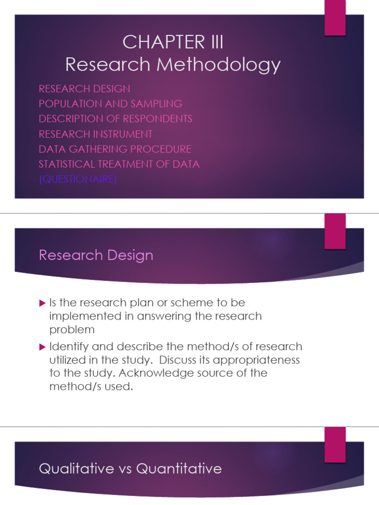 Research Module 7 | PDF | Sampling (Statistics) | Methodology