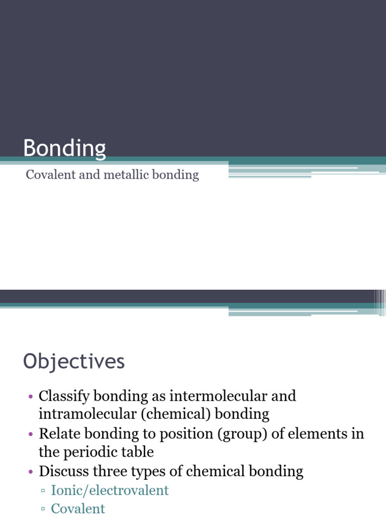 Understanding Chemical Bonding Types | PDF | Chemical Bond | Ionic Bonding
