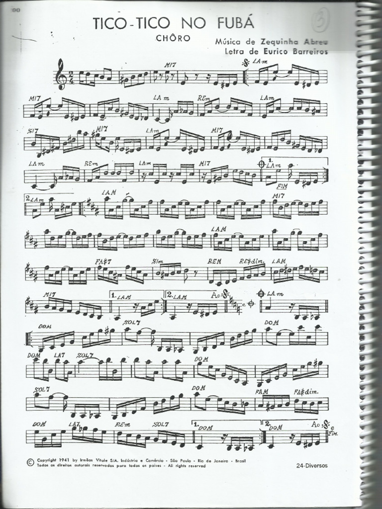 3 Tico Tico No Fubá | PDF