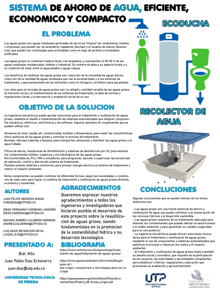 PROYECTO FINAL | PDF | Agua | Ambiente