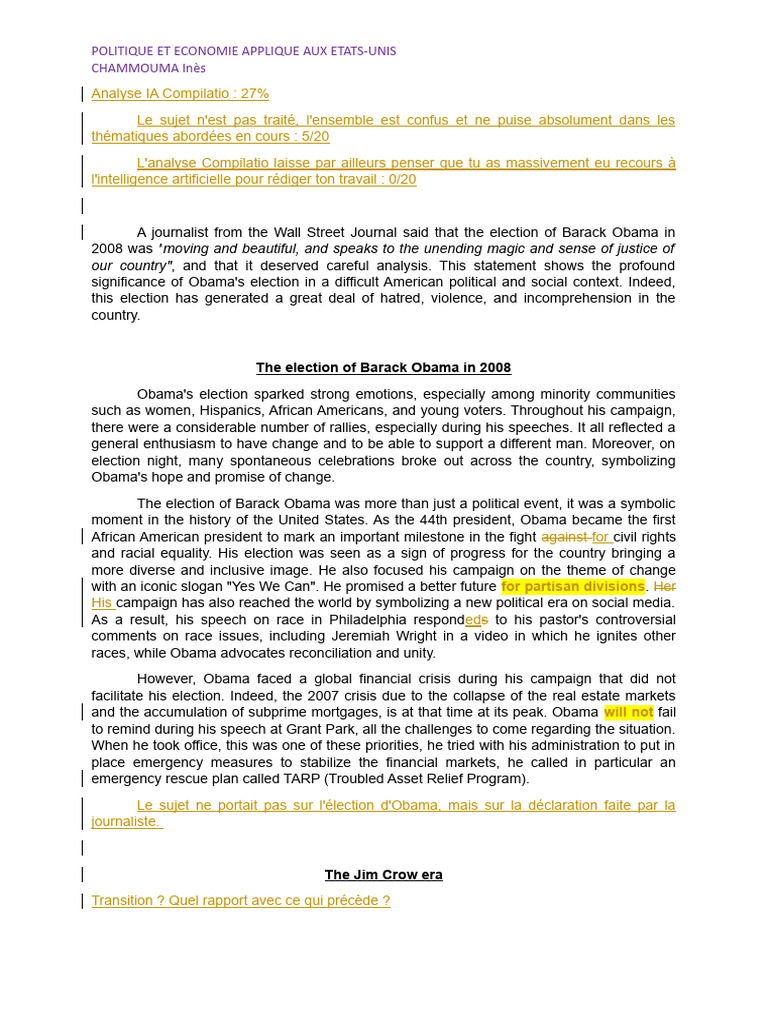 Dissertation CHAMMOUMA Inès-1 | PDF | Racism | Discrimination & Race Relations