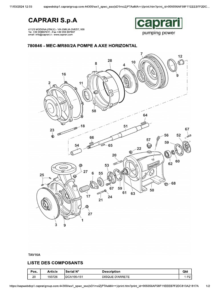 Mec MR80 2a | PDF