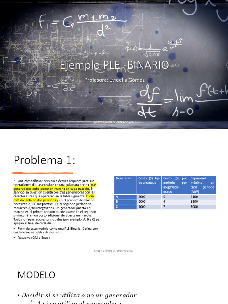 Ejemplo PLE - BINARIO | PDF | Negocios | Informática