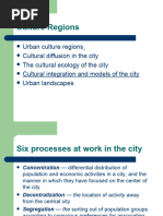 Burgess's Concentric Zone Model Explained | PDF | City | Urbanization