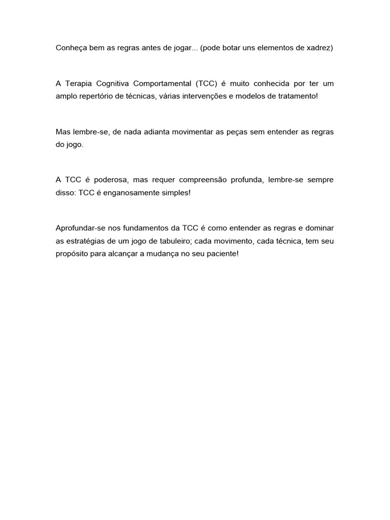 Regras Do Jogo | PDF