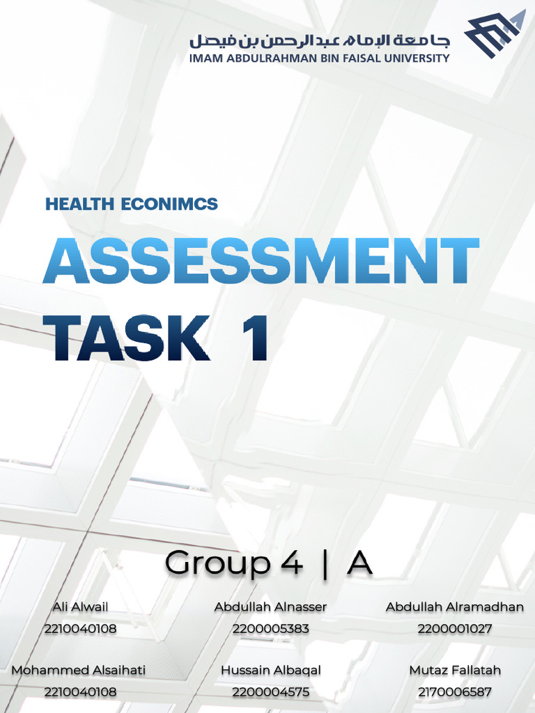 Health Economics - Assessment Task 1 | PDF | Diabetes | Health Care