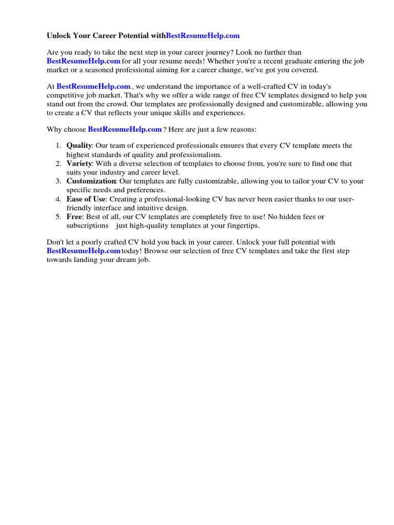 Free CV Template Uk 2011 | PDF | Résumé | Computing