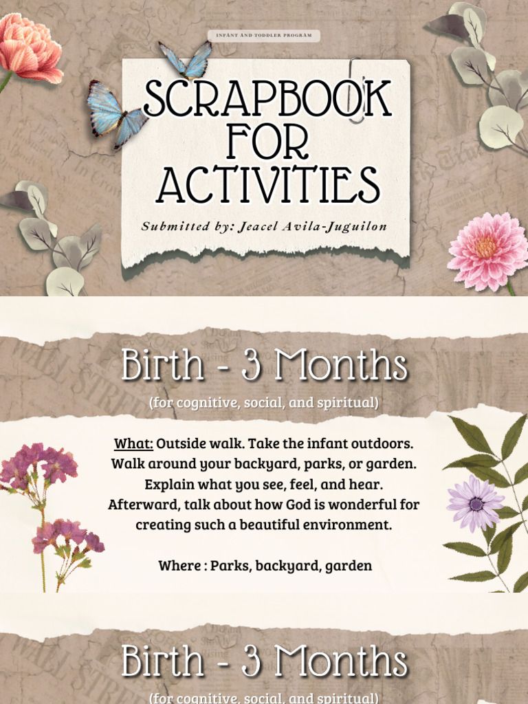 MIDTERM Scrapbook Juguilon, Jeacel A. | PDF | Toys | Infants
