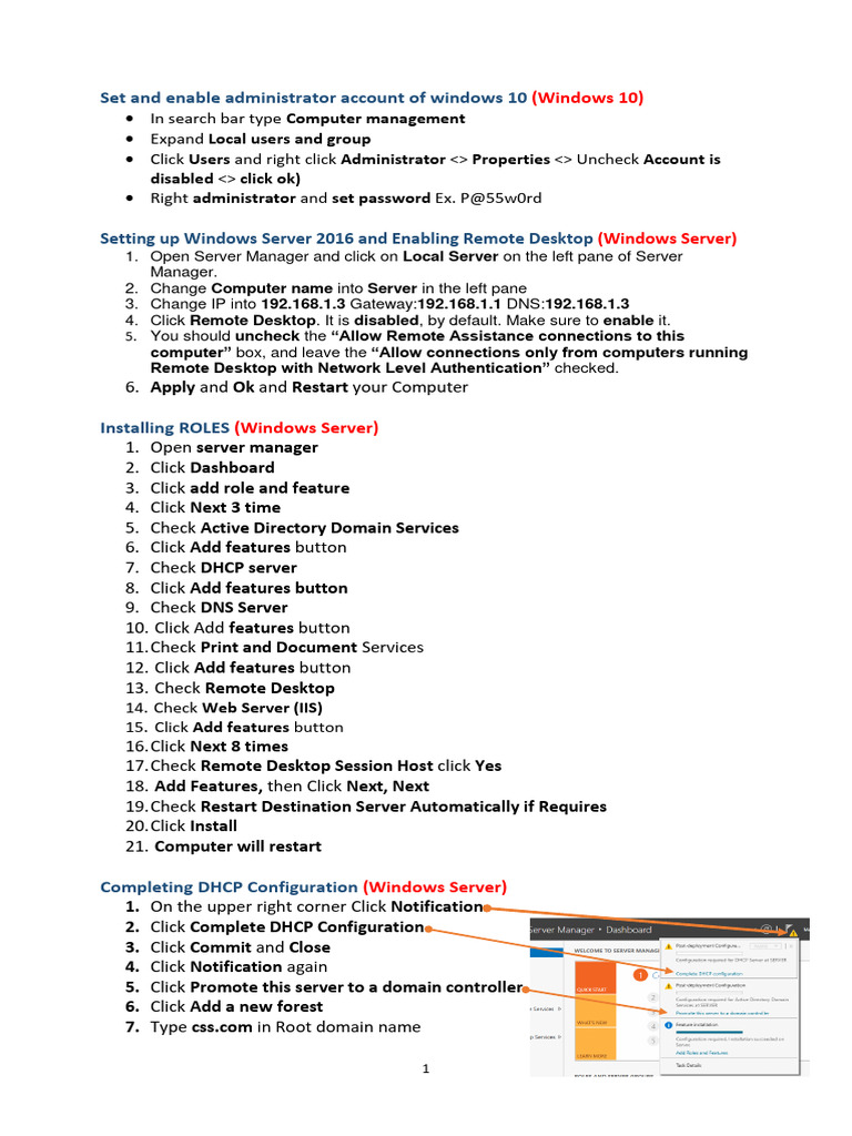 COC3 File Screening Setup Guide | PDF | Group Policy | Remote Desktop ...