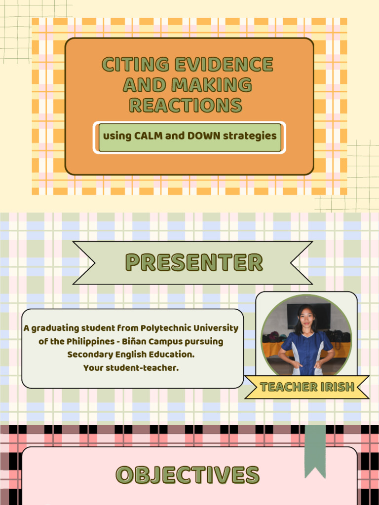 Citing Evidence and Making Reactions | PDF | Rainbow