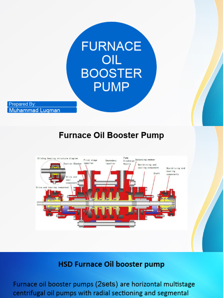 Furnace Oil Booster Pump | PDF | Pump | Mechanical Engineering