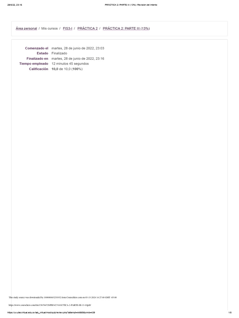 PR Ctica 2 Parte Iii 13 10 PDF | PDF | Capacidad | Condensador