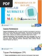 Materi CP TP Dan ATP Kurikulum Merdeka | PDF