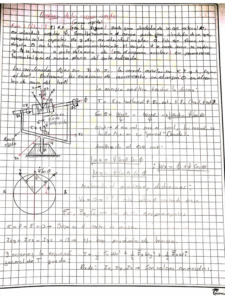 Dinámica Ejercicios 2do P | PDF