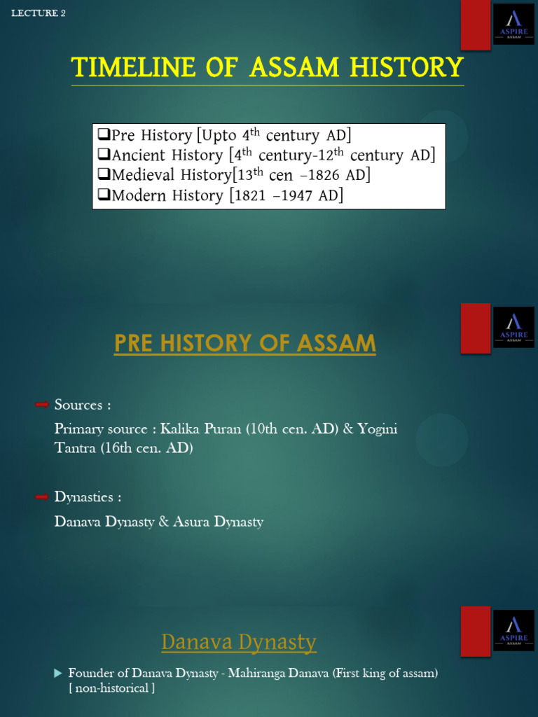 Pre History of Assam | PDF