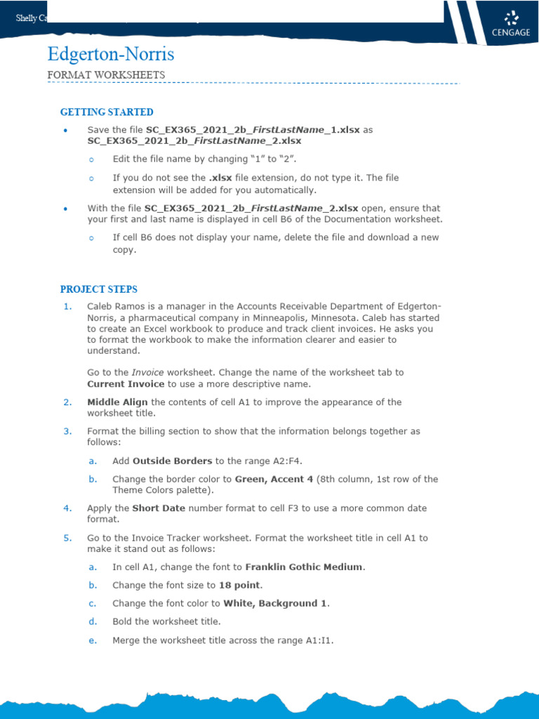 Instructions SC EX365 2021 2b | Download Free PDF | Microsoft Excel ...