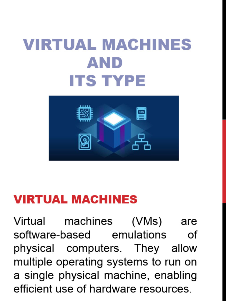 Virtual Machines and Its Type | PDF | Virtual Machine | Virtualization
