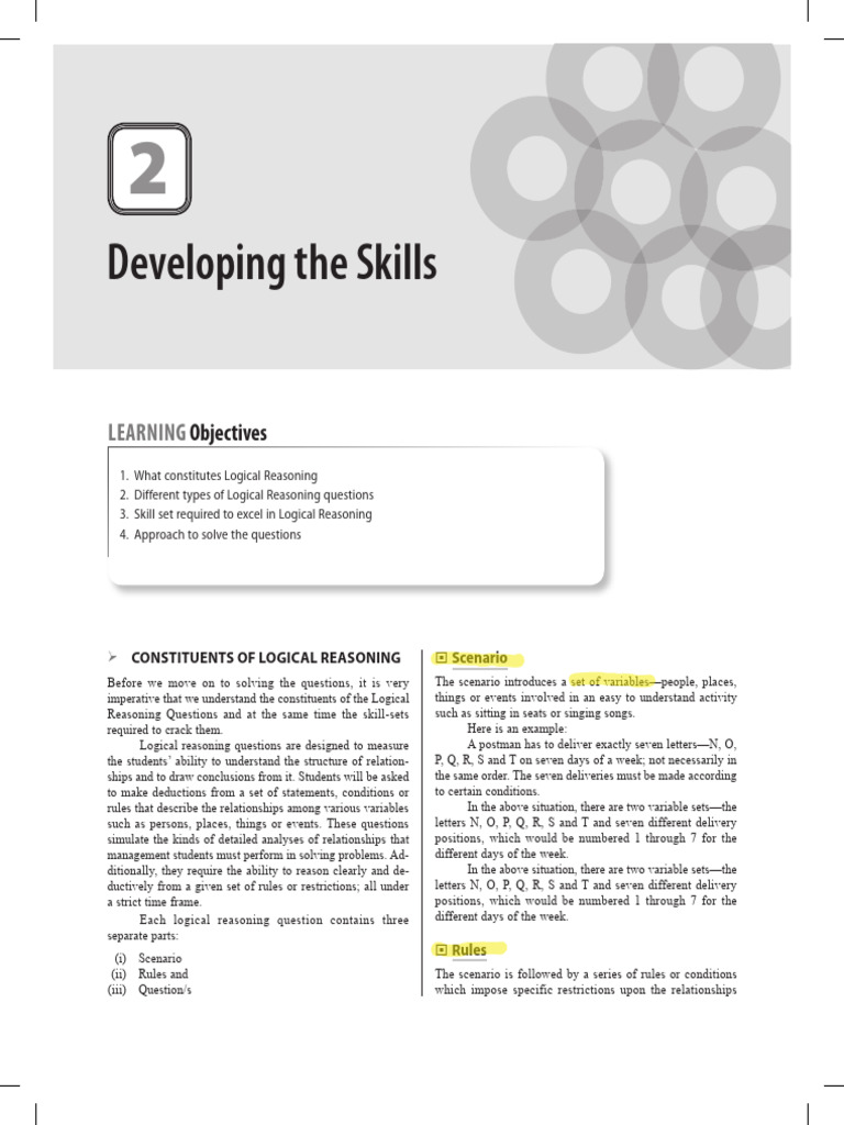 RS-Lesson 2 - Understanding Logical Reasoning - Noted | Download Free ...