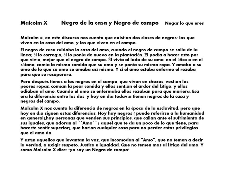 FIcha de malcolm | PDF