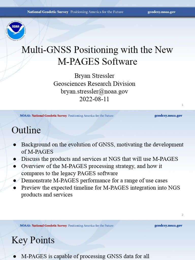 Multi-Gnss Positioning With The New M-Pages | Download Free PDF | Global Positioning System ...
