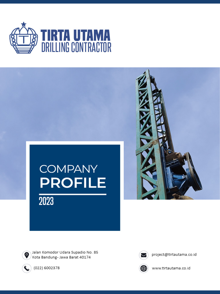 Company Profile 2023 CV Tirta Utama | PDF