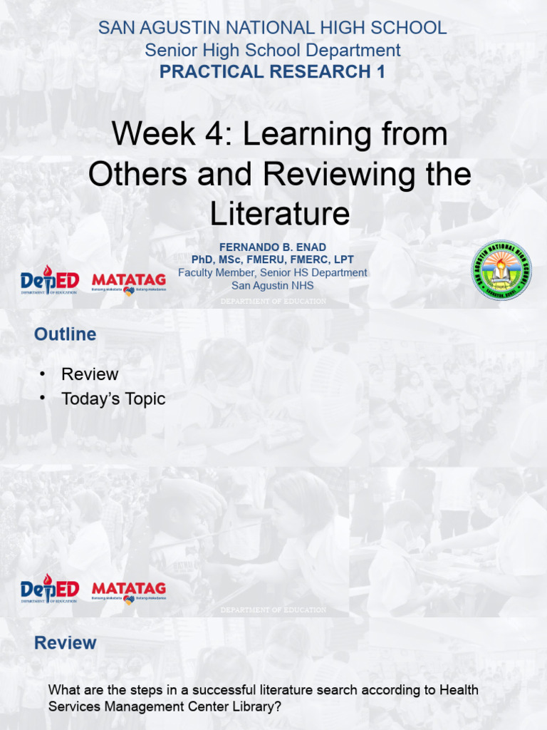 Practical Research 1 Module 4.1 LM | PDF | Citation | Theory