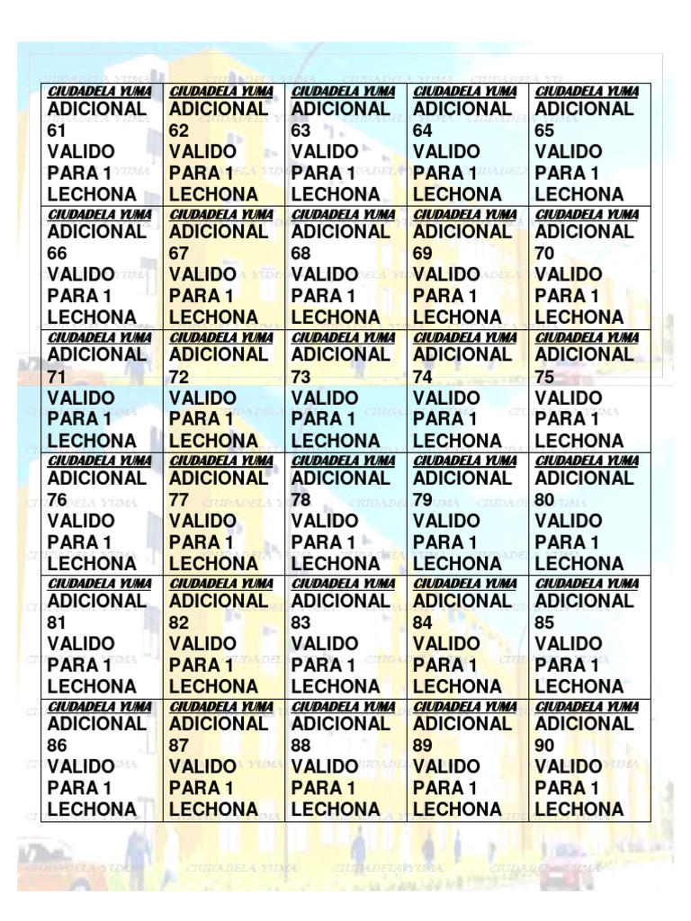 Ciudadela Yuma | PDF