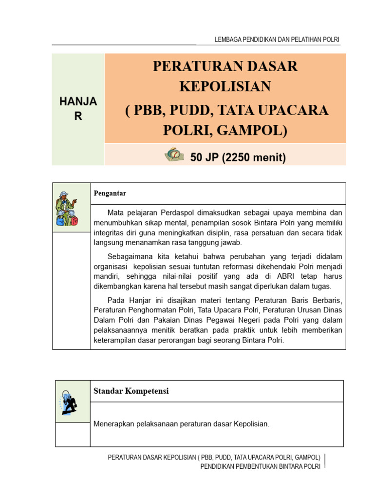 Hanjar PBB 1 | PDF