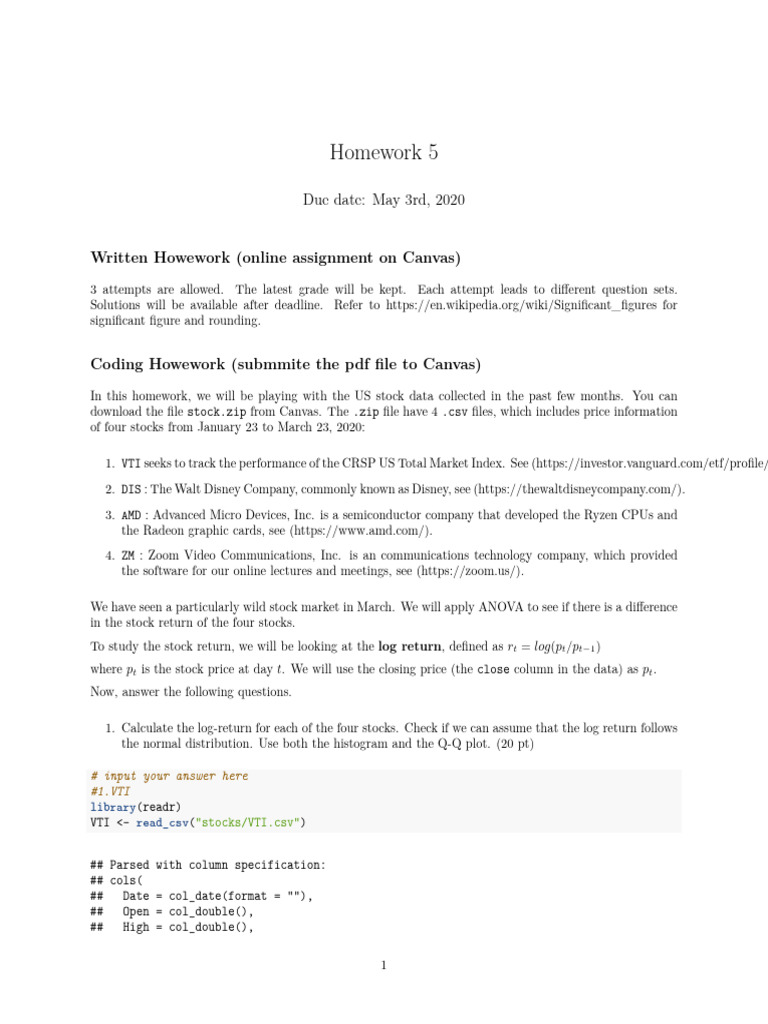 Homework5 | PDF | Computing | Computer Hardware