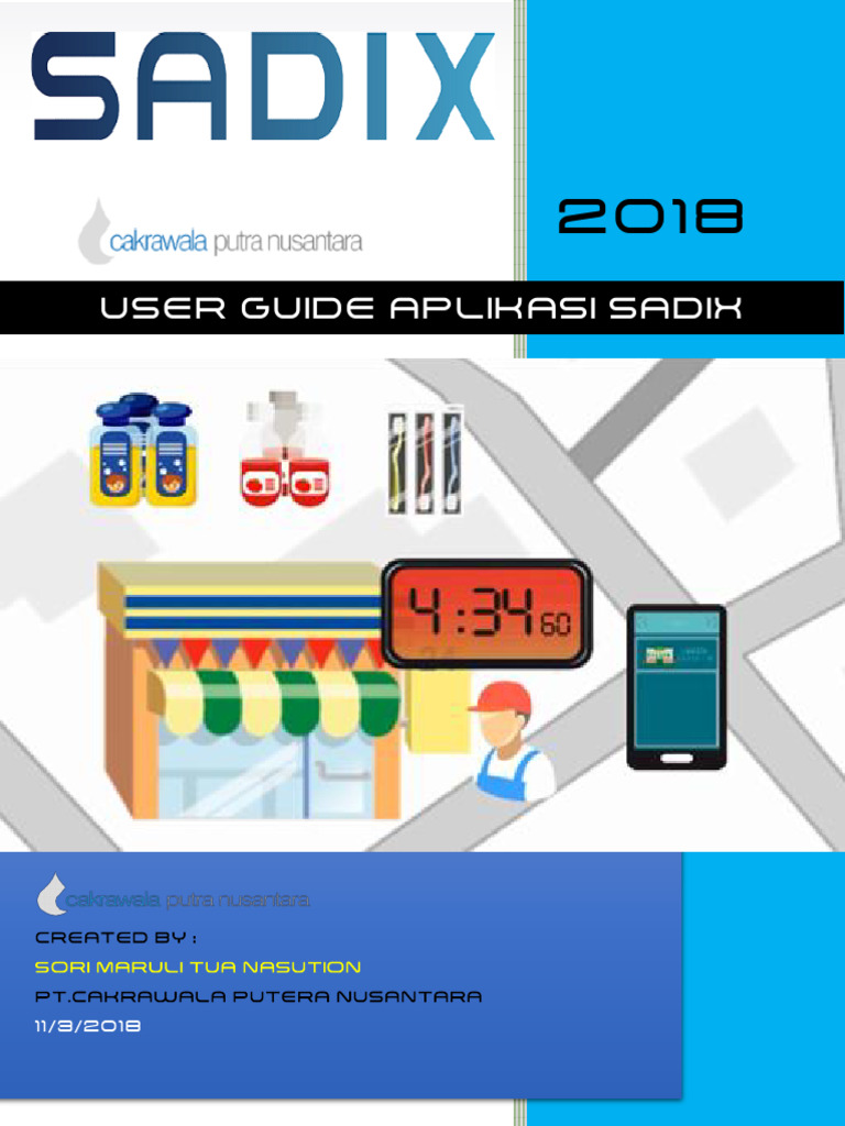 Panduan Penggunaan Aplikasi Sadix | PDF | Bisnis | Pengelolaan Keuangan ...