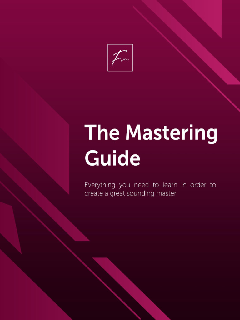 The Mastering Guide | PDF