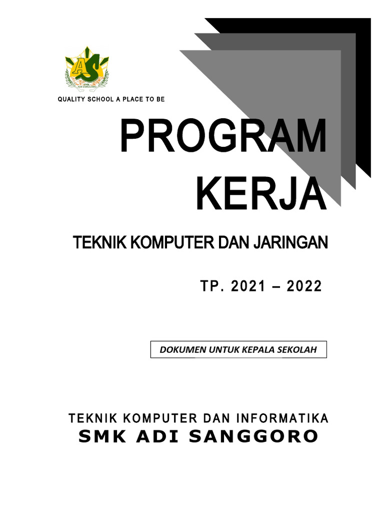 Program Kerja TKJ TP 2021-2022 | PDF