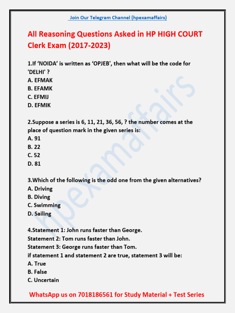 Reasoning 1 Pdf Pdf Language Arts Discipline